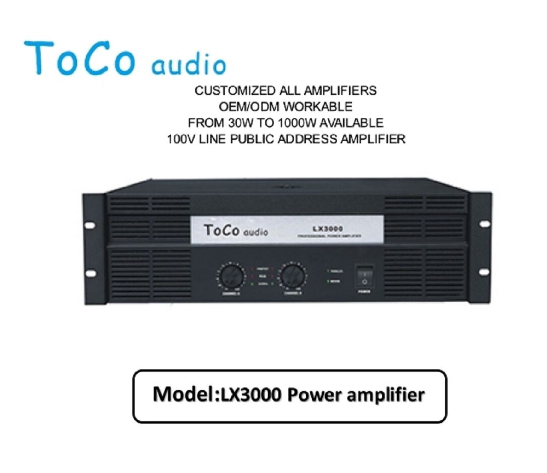 100w X 2 Professional Power Amplifier Used For Nightclubs Bands ...