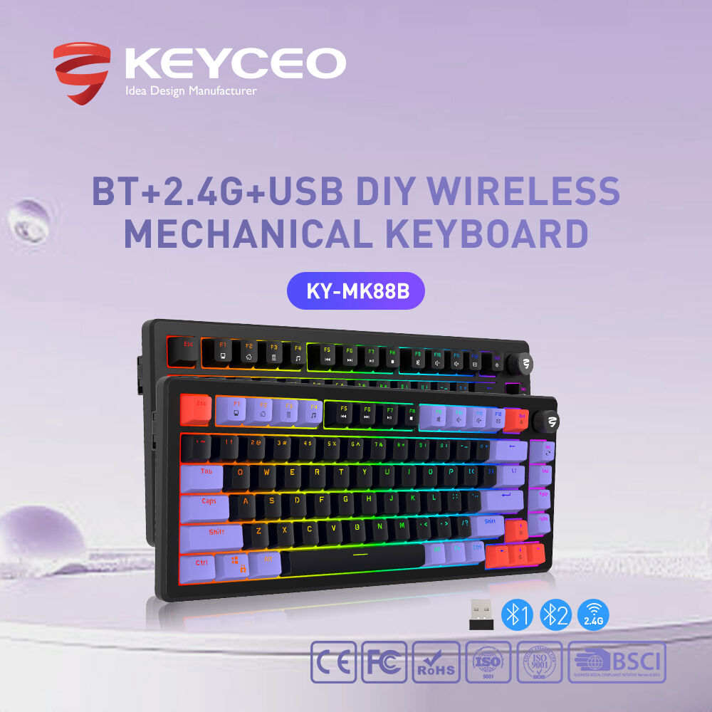 Factory Direct High Quality China Wholesale Ky-mk88b Ergonomic 83 Keys ...