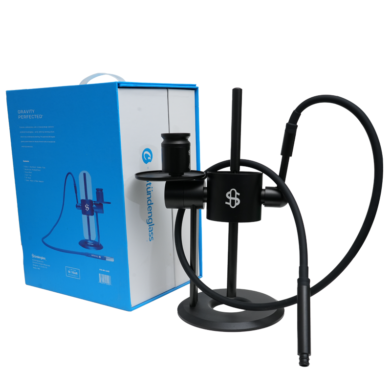 Studenglass Kompact Glass Gravity Bong Hookah Rotating Double Gravity ...