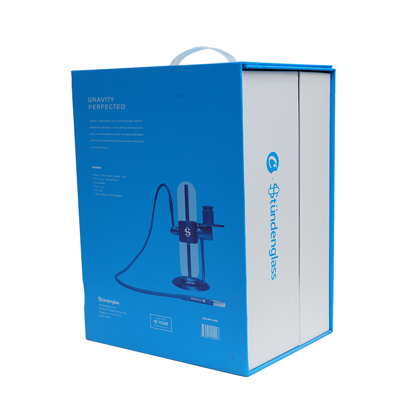 Studenglass Kompact Glass Gravity Bong Hookah Rotating Double Gravity ...