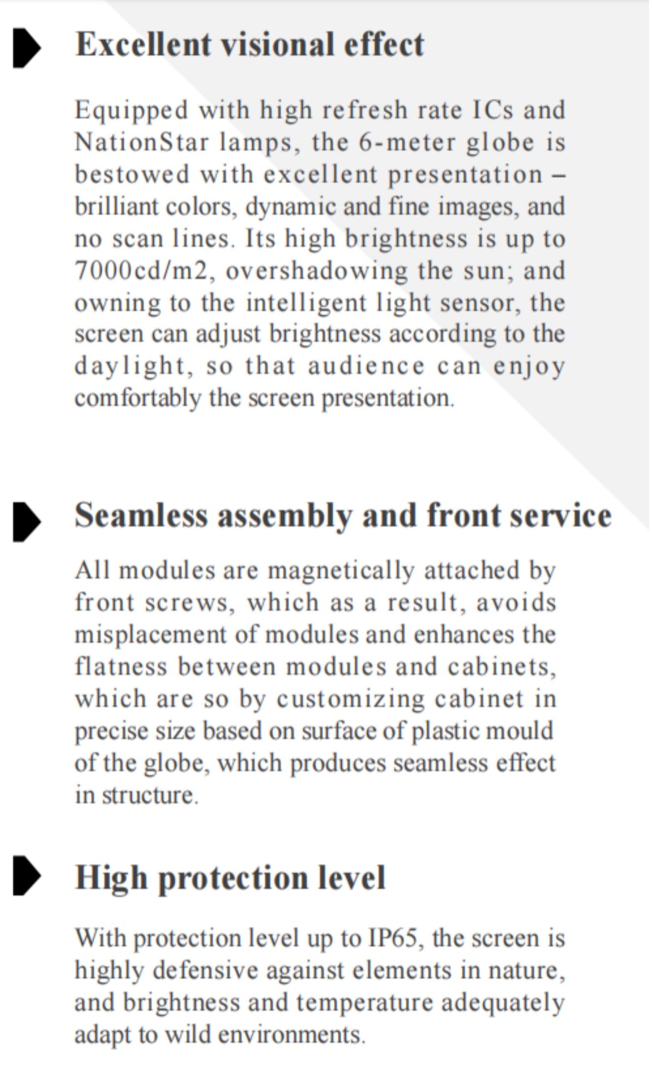 P6 Led Ball With Diameter Of 6 Meters Eye-catching Landmark For Outdoor ...