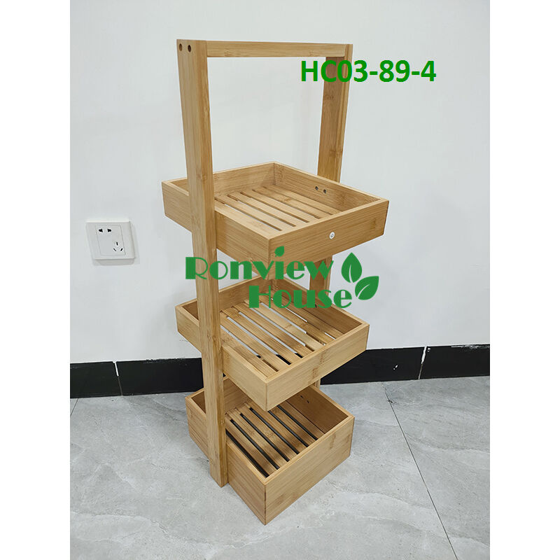 Factory Direct High Quality China Wholesale Bamboo Tier Rack 3-layer ...