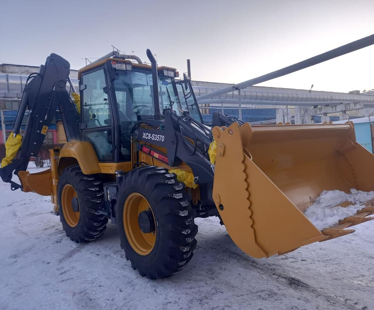 Xc8-s3570 Backhoe Loader With High Operating Efficiency In Russia - Buy ... Xc8-s3570 Backhoe Loader With High Operating Efficiency In Russia - Buy ...