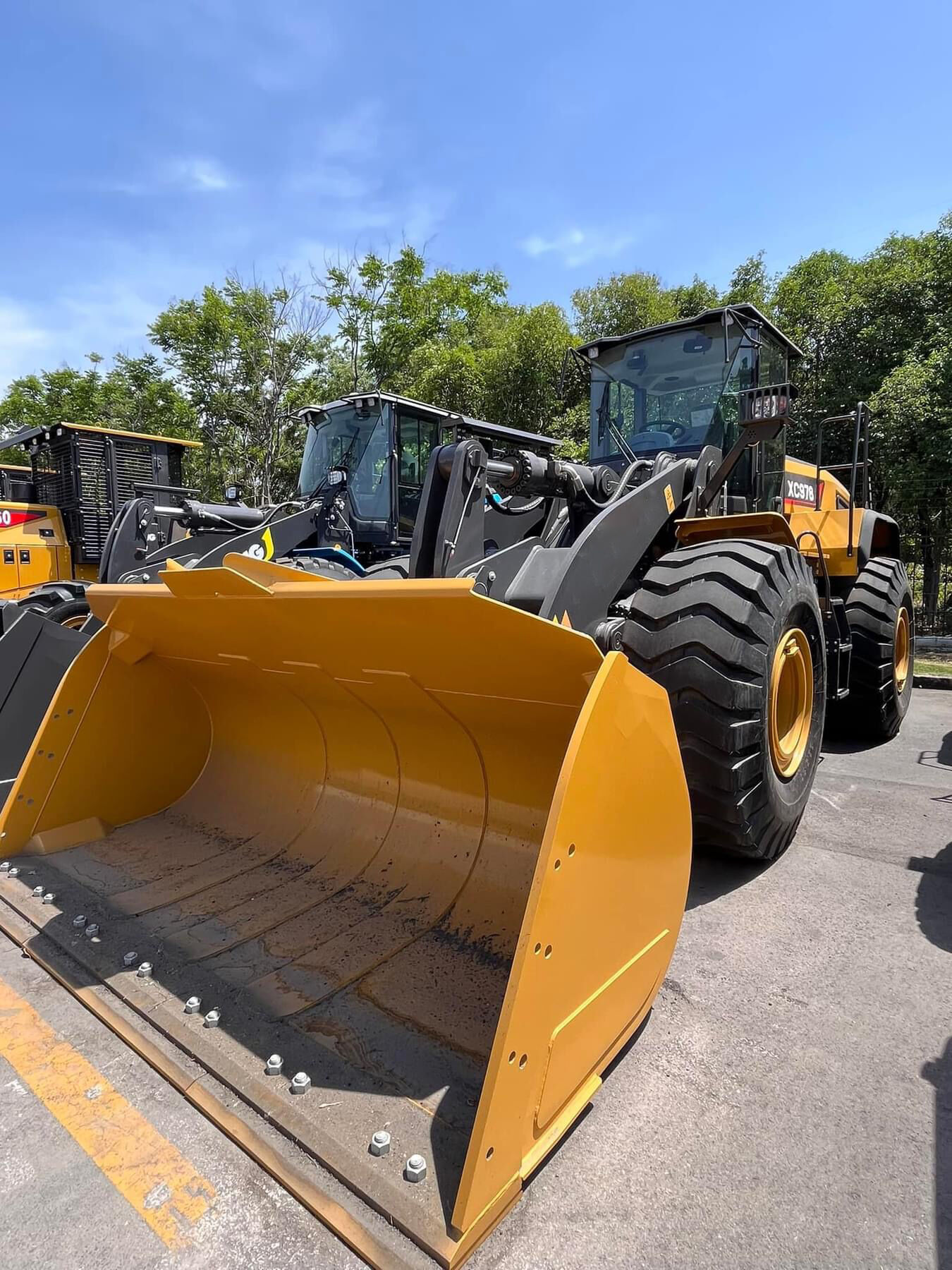 24.5 Ton Front End Loader Euro V Emission Xc978 Wheel Loader Price ...