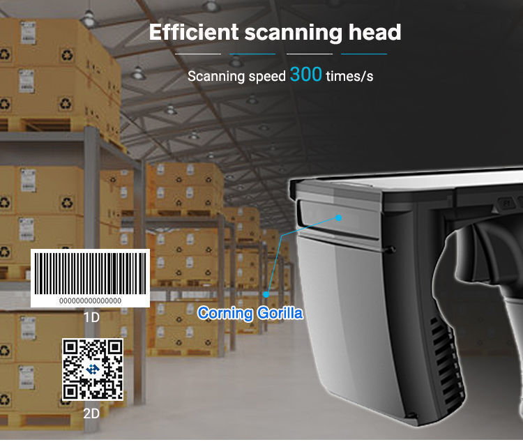 Supermarket Warehouse Pda Scanner Industrial Laser Barcode Scanner ...