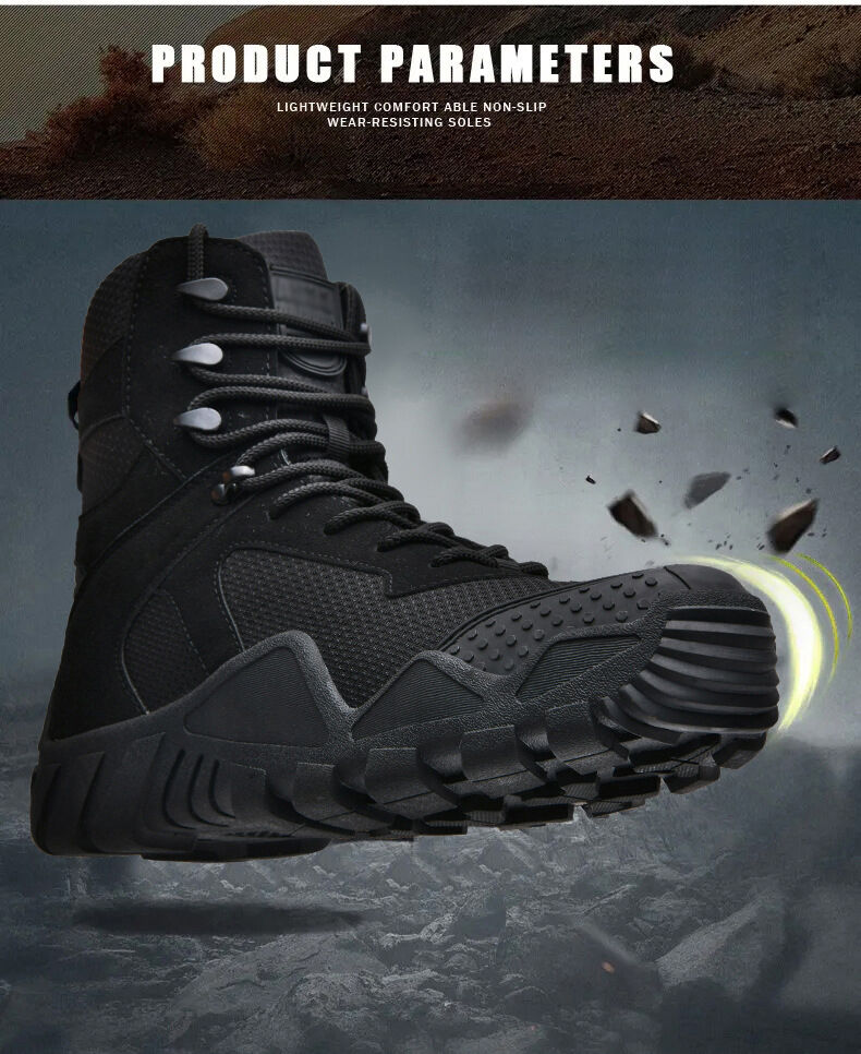 Windproof Outdoor Camouflage/canvas/combat/tactical/jungle/desert Boot ...