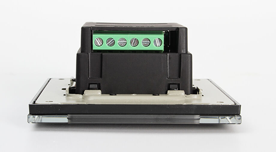 Customized Push Button Common Anode 12v Dc Dry Contact Black Wall Light ...