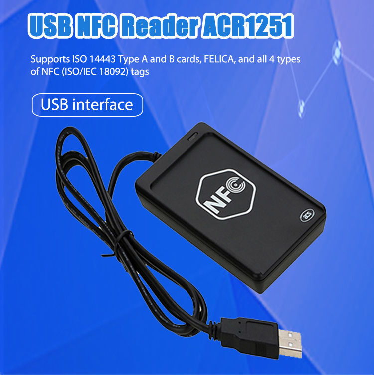 Buy China Wholesale Felica Card Usb Contactless Nfc Card Reader/writer ...