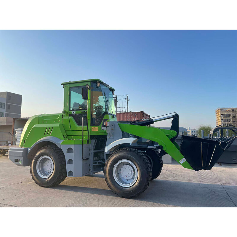 Ton Small Farming Cheap Electric Mini Front End Compact Lithium Battery ...