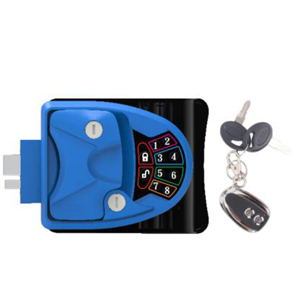 Sale Keyless Entry Door Lock Latch Handle Knob Deadbolt For Trailer ...