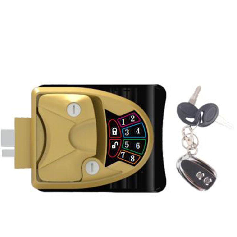 Zinc Alloy Rv Lock Keyless Entry Door Lock Camper Trailer Electric ...