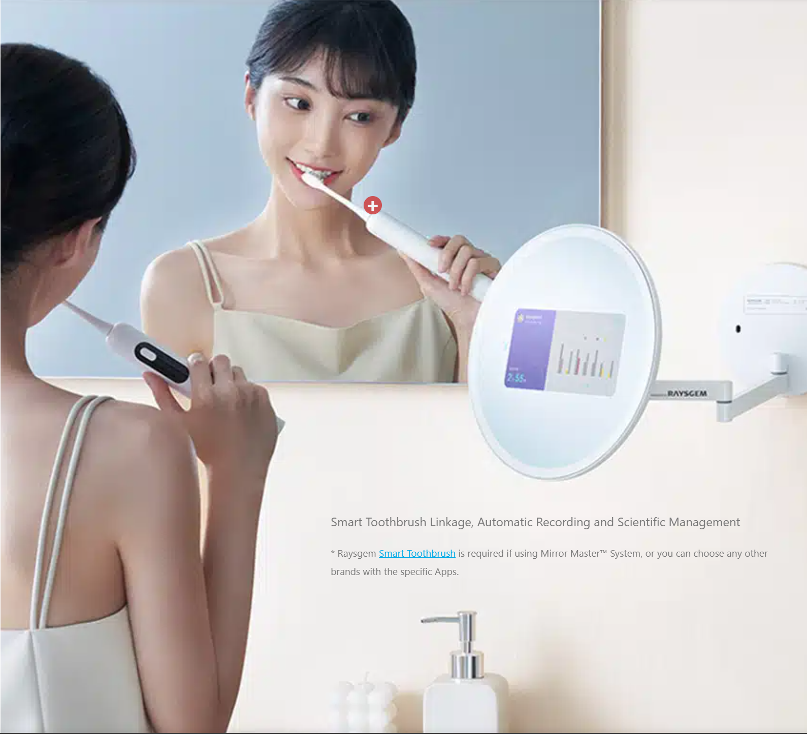 Bulk Buy China Wholesale Manufacturer Offers Smart Adjustable Vanity ...