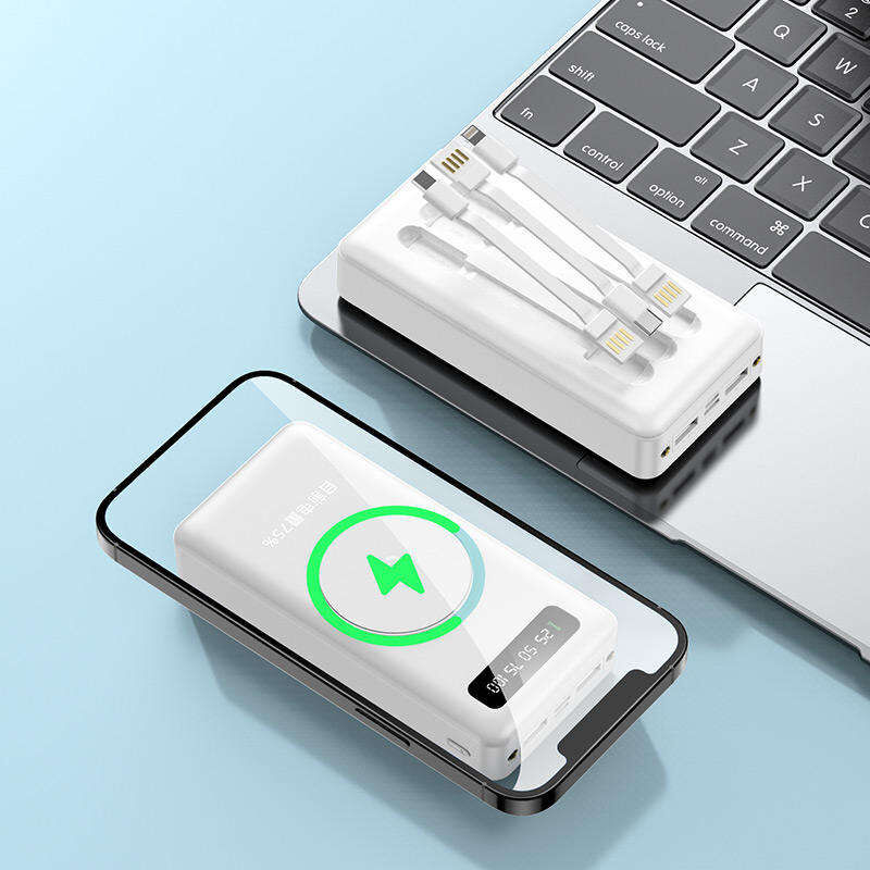 The Hot 30000mah Ultra-thin Mobile Wireless Charger With Built-in 3 ...