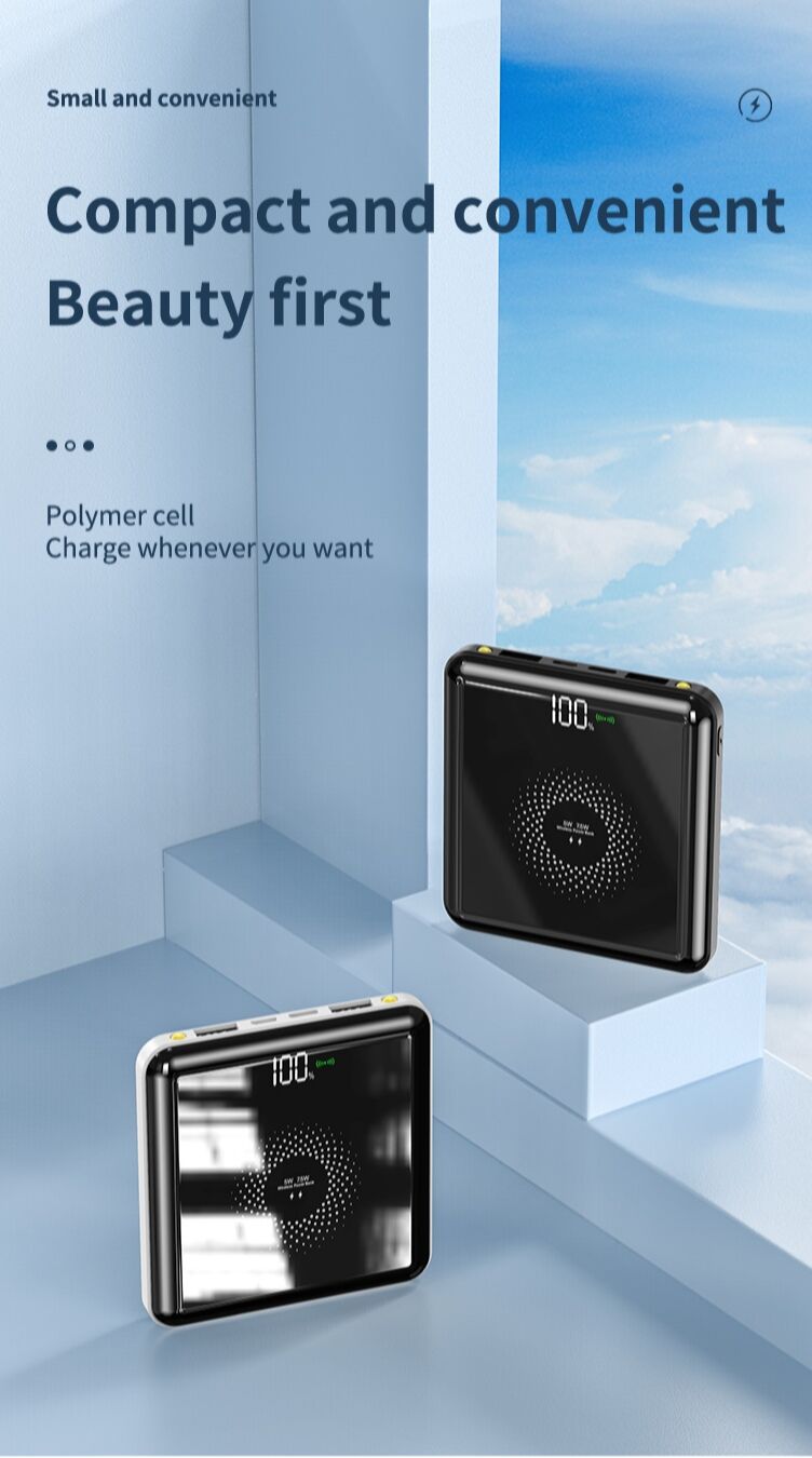 Bulk Buy China Wholesale The Mini Wireless Charging Bank Has A Small ...