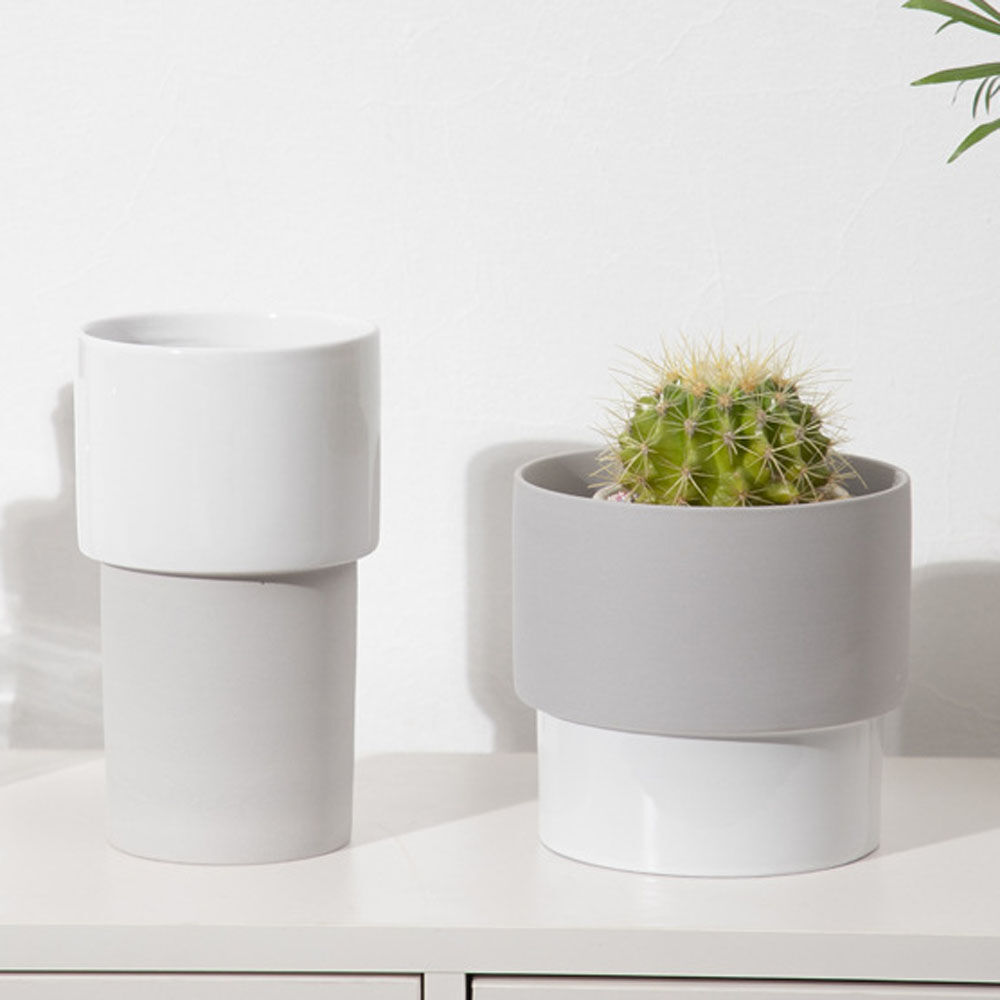 Wholesale European Style Oem Tabletop Flower Pot Ceramic Plant Pot For ...