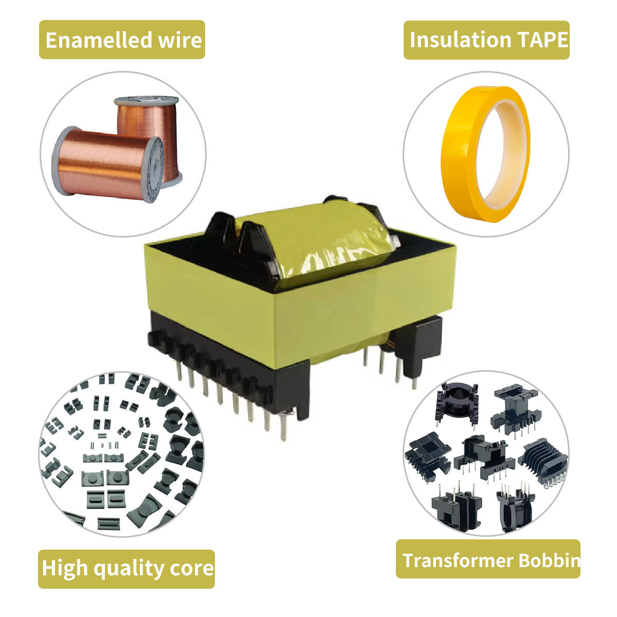 Bulk Buy China Wholesale Transformer Ee10 Ee56 Ei14 Ei96 High Frequency ...