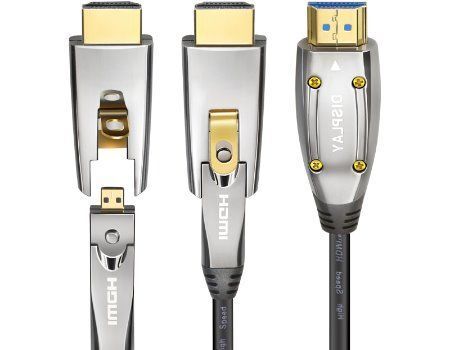 Fiber Optic Hdmi Cable, Hdmi 2.0 Cable Support 4k@60hz Hdr, 18gbps 10 ...