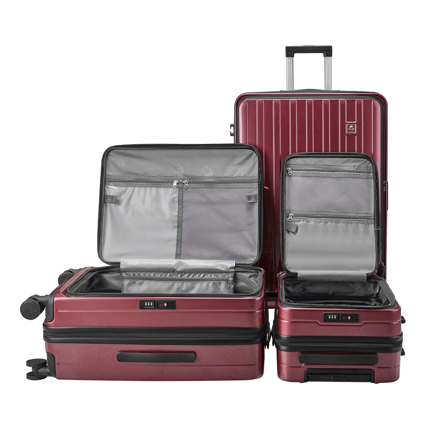 Multi-functional Aluminum Pull-rod Luggage Boarding Suitcase $65 ...