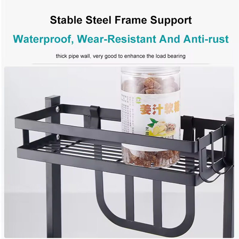 Foldable Kitchen Stainless Steel Storage Shelves Tableware Multi-layer ...