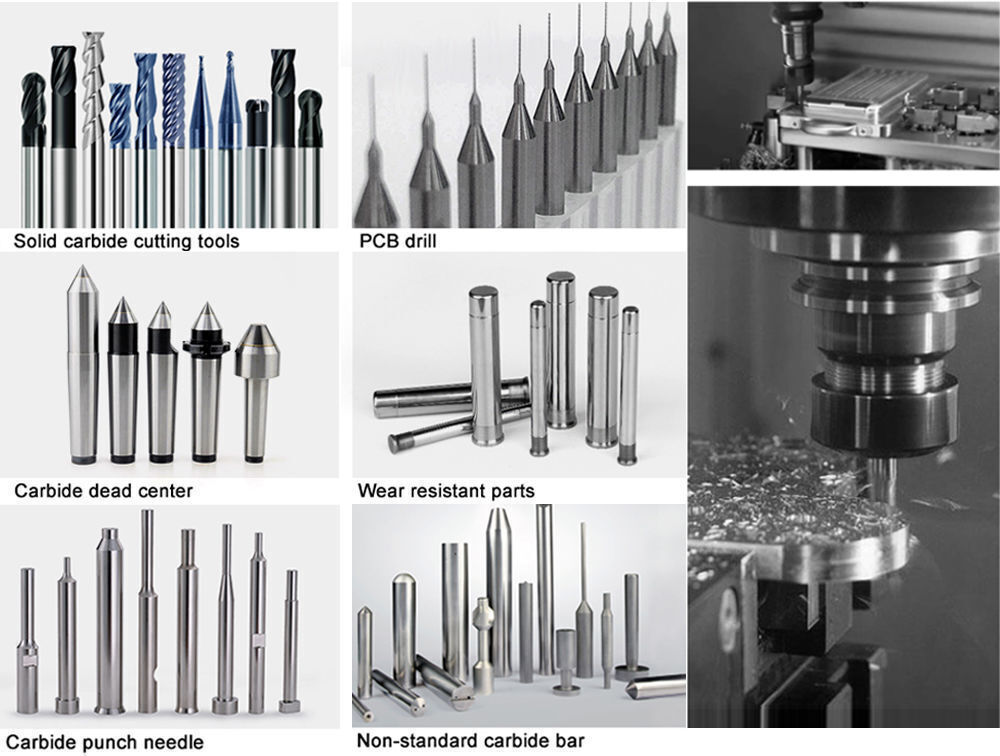 Yg6 Yg8 Length 30-104 Mm Solid Carbide Round Blank Bar Solid Tungsten Carbide Rod - Buy China ...