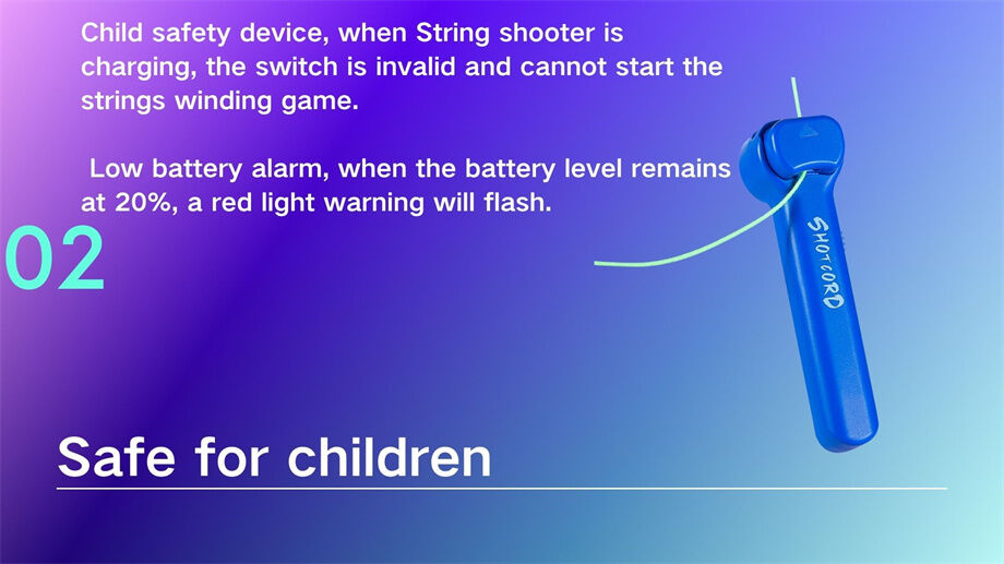 Tik Tok Hot Sale String Shooter Glow In The Dark Loop Lasso Toy Usb ...