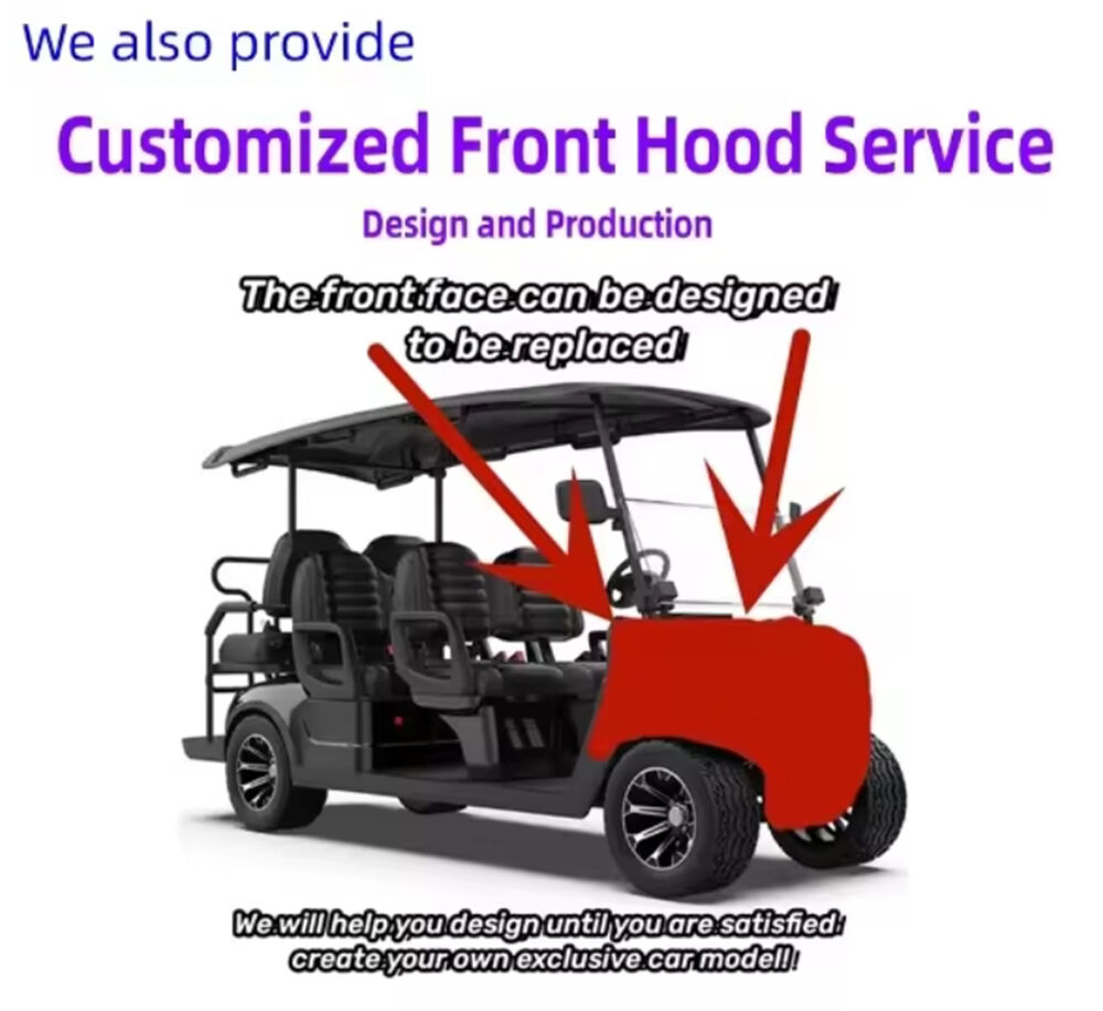 High-end Quality Electric Golf Cart High Quality 6 Seats High Speed ...