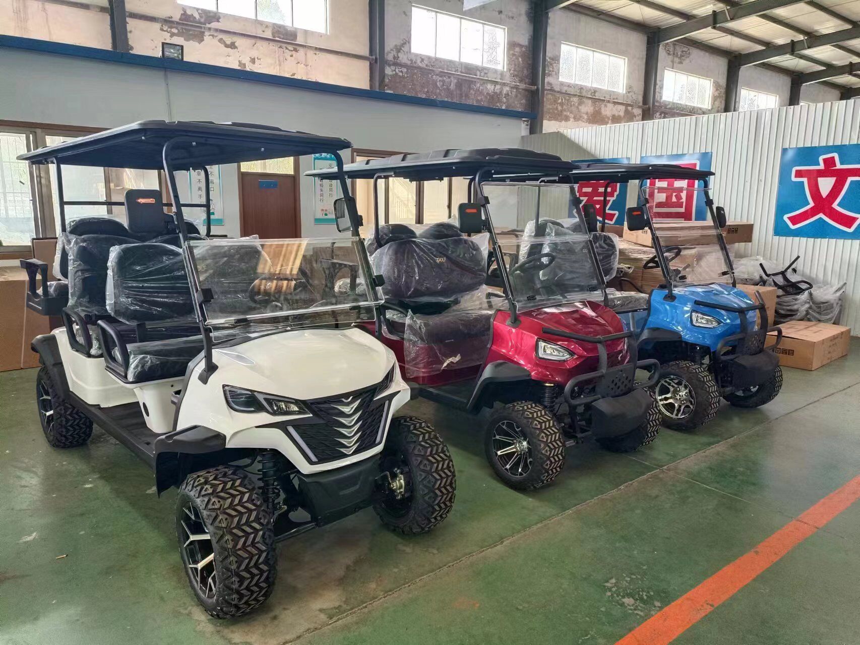 Hot Selling Golf Cart Electric Factory Supply Nice Power Us Street ...