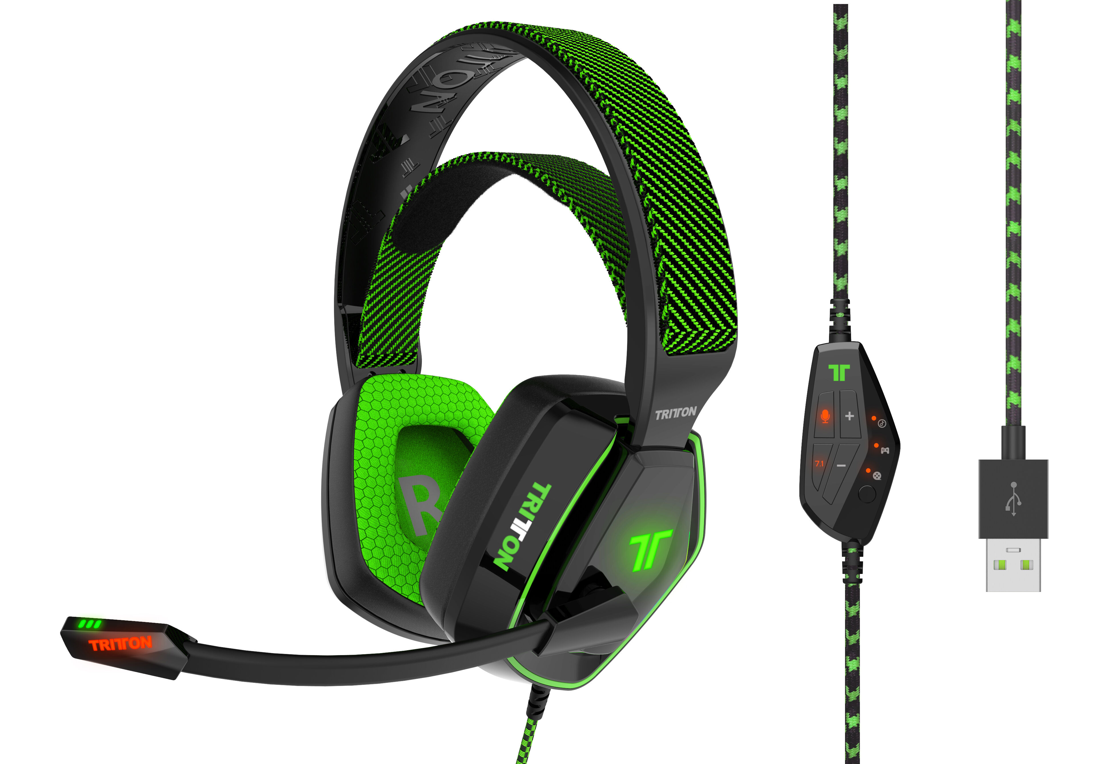 Over Ear Stereo Gaming Headset With Usb 7.1 Gaming Headsets For Volume ...