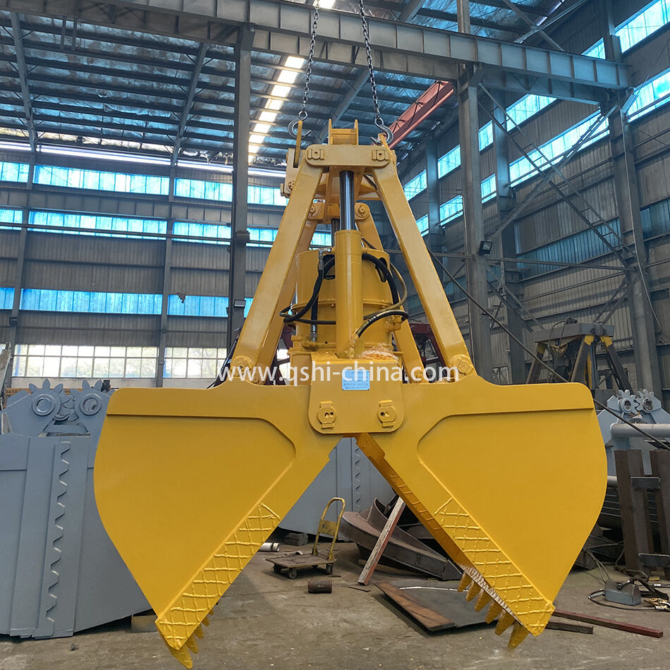 Slag Pit Scrap Metal Electrical Hydraulic Clamshell Grab Bucket - China ...