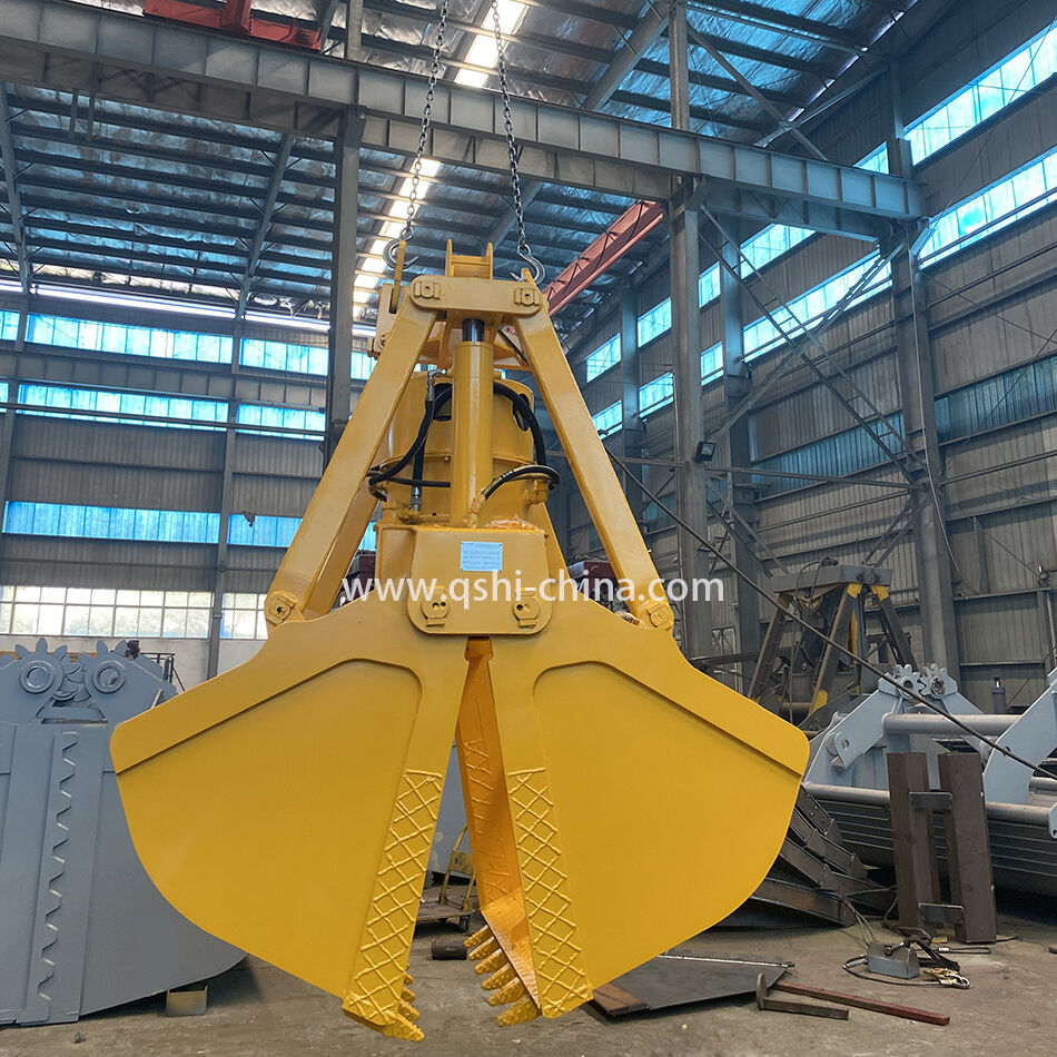 Waste To Energy Industry Electrical-hydraulic Clamshell Grab Bucket ...