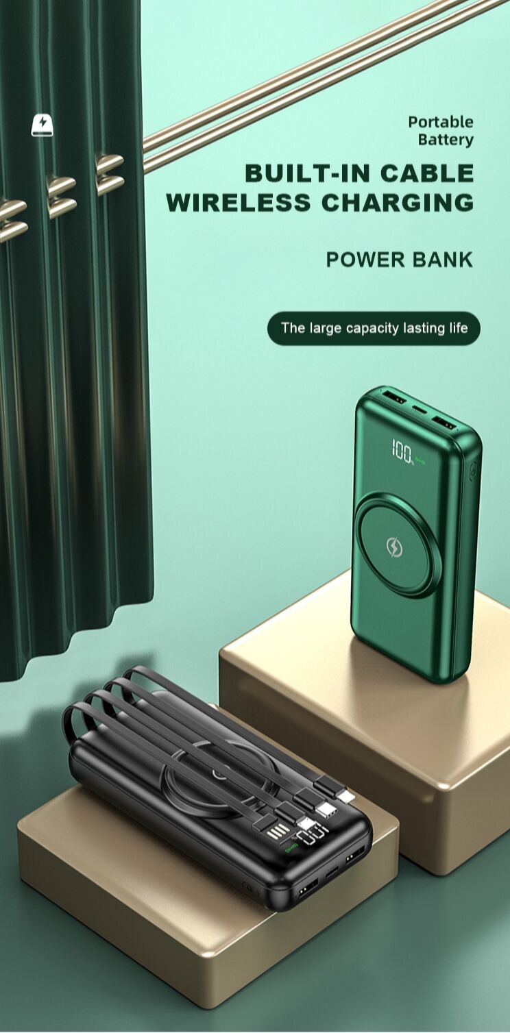 Comes With Line Large Capacity Mobile Power Universal Fast Charge ...