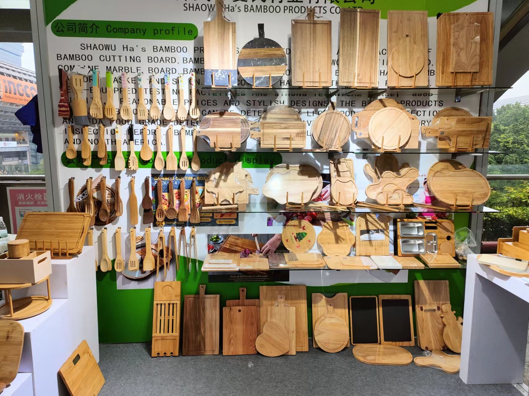 Bamboo Wood Tray Christmas Party Serving Platter For Fruits Snacks ...