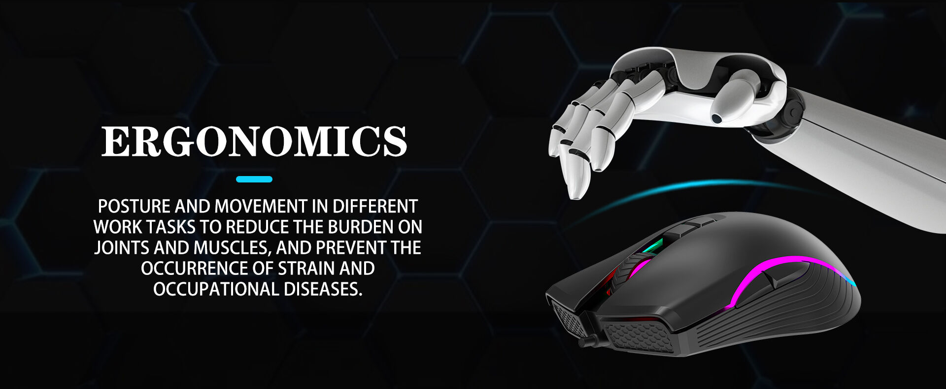 Rgb Light Gaming Mouse With 725f Chipset Ergonomic 7d Wired Mouse ...
