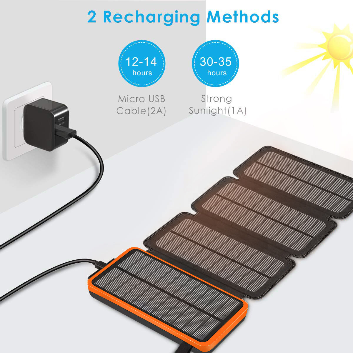 Amazon New Trending Device Solar Power Bank Big Helper For Outdoor ...