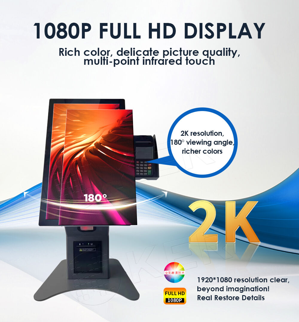 Android11 System 2g+16g Self Service Payment Kiosk Restaurant With Qr ...