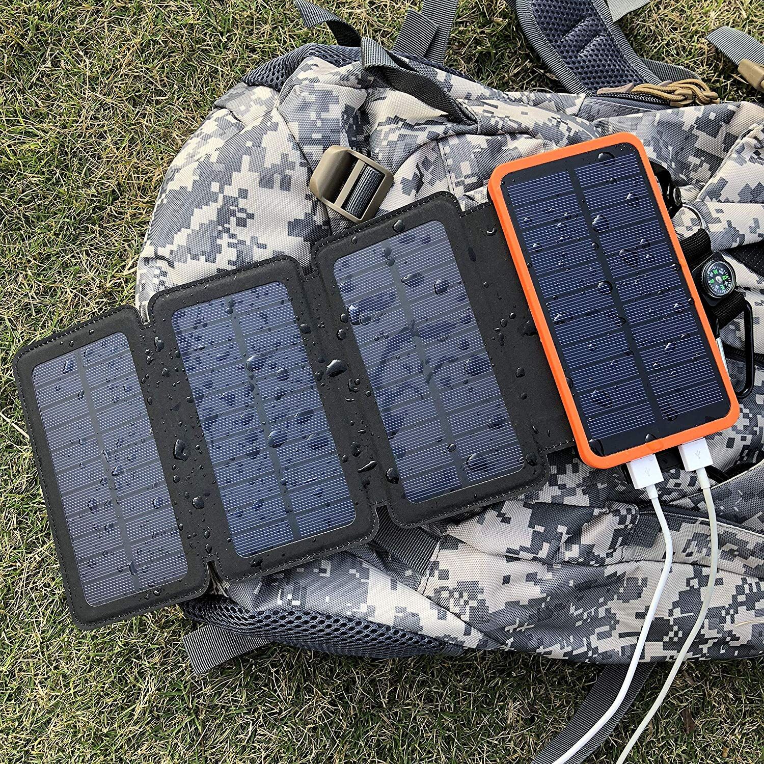 Amazon New Trending Device Solar Power Bank Big Helper For Outdoor ...