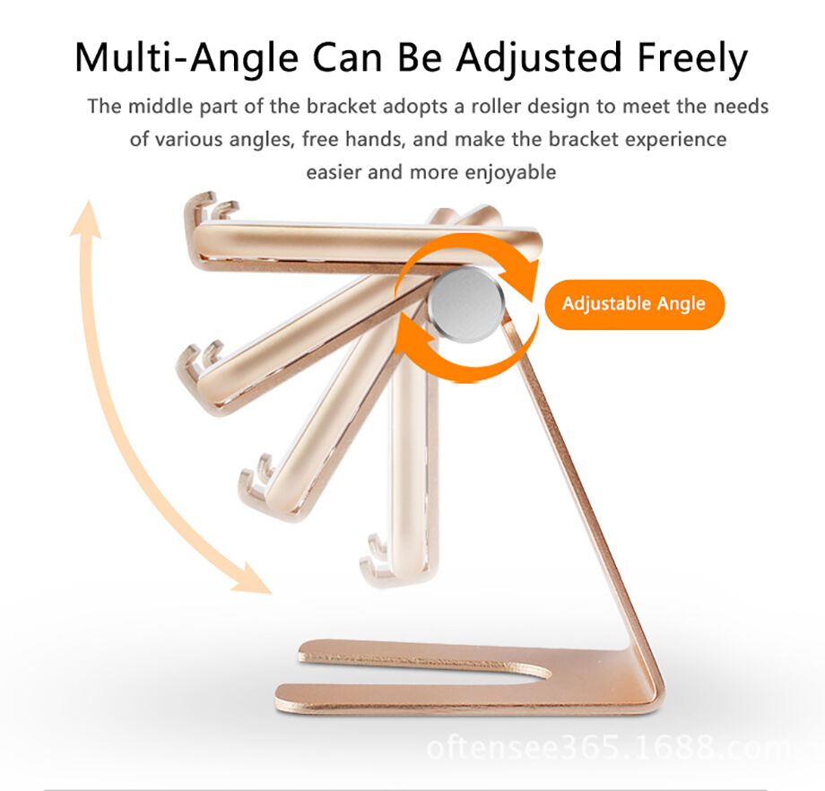 Portable Aluminum Adjustable Foldable Multicolor Cellphone Telephone ...