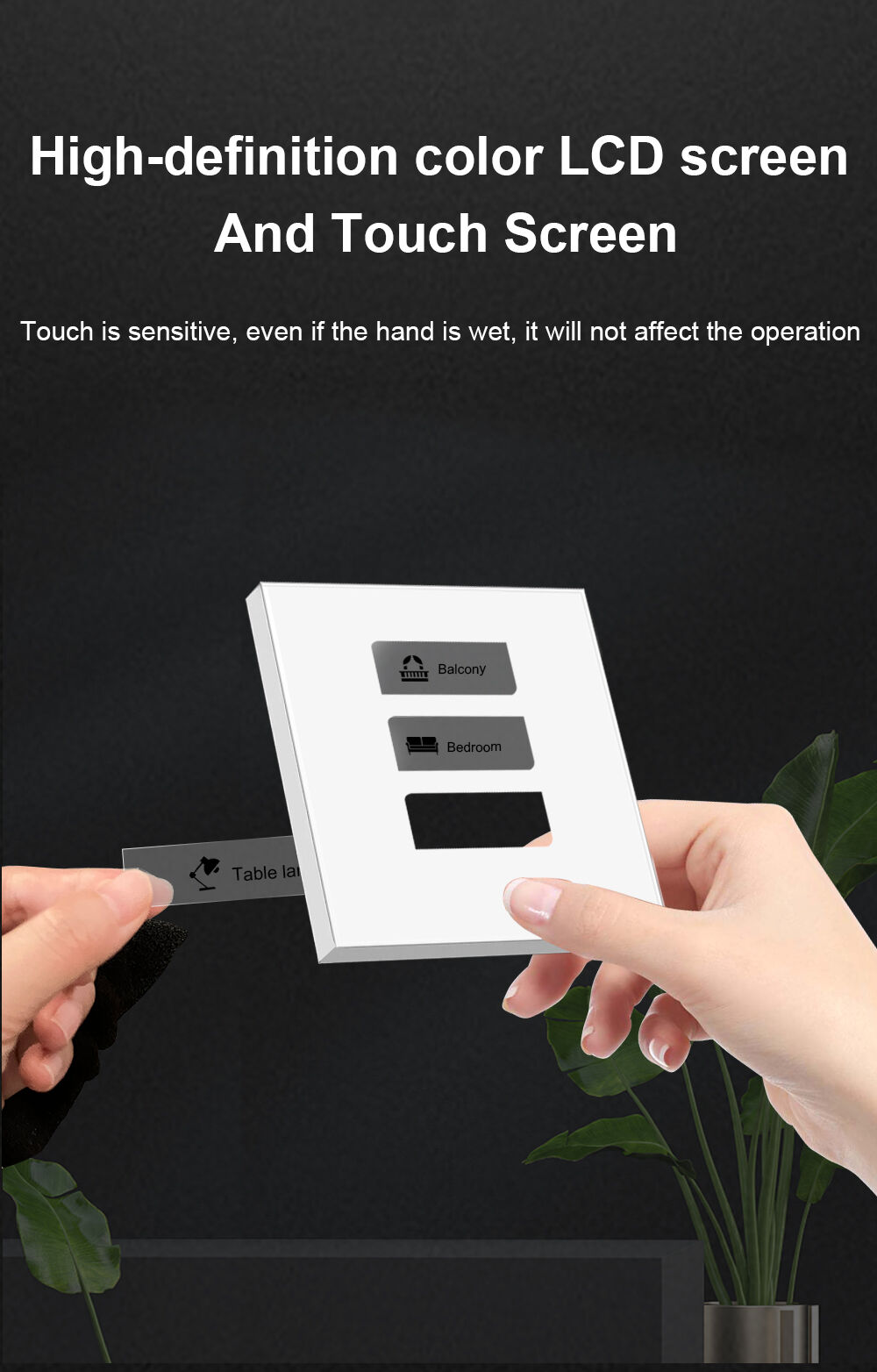 2024 Hot Sell Wifi Zigbee Touch Control Smart Switch Work With Tuya ...