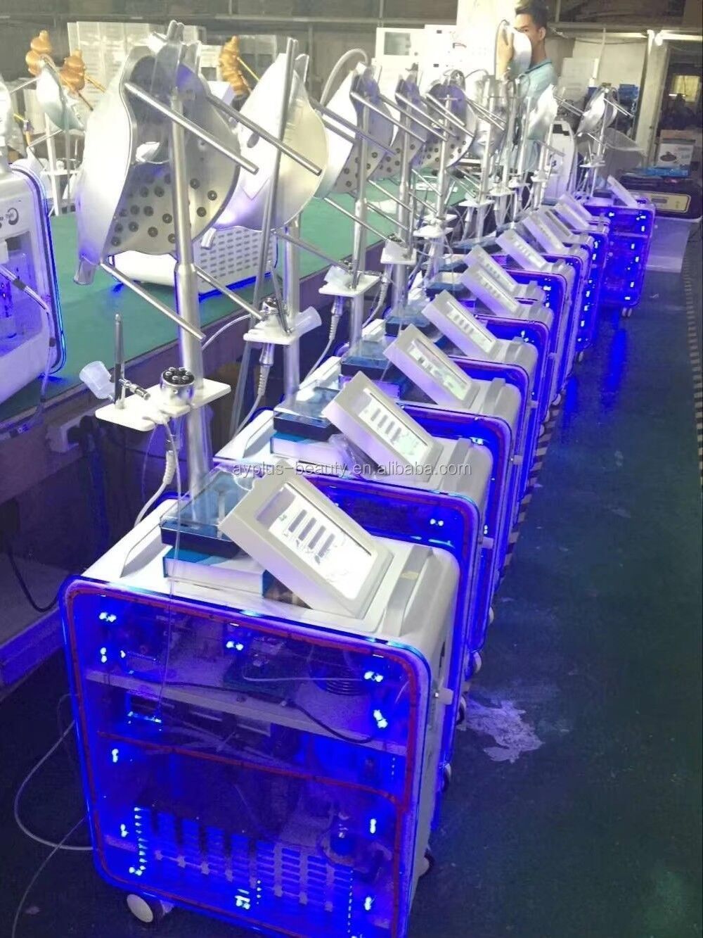 Oxygen Jet Facial Machine, Hydro Dermabrasion And Rf Beauty Equipment ...