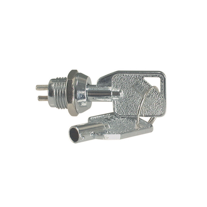 Keylock Switch 2 Terminals Off-on, Zinc-alloy Die-cast Housing, 2-key ...