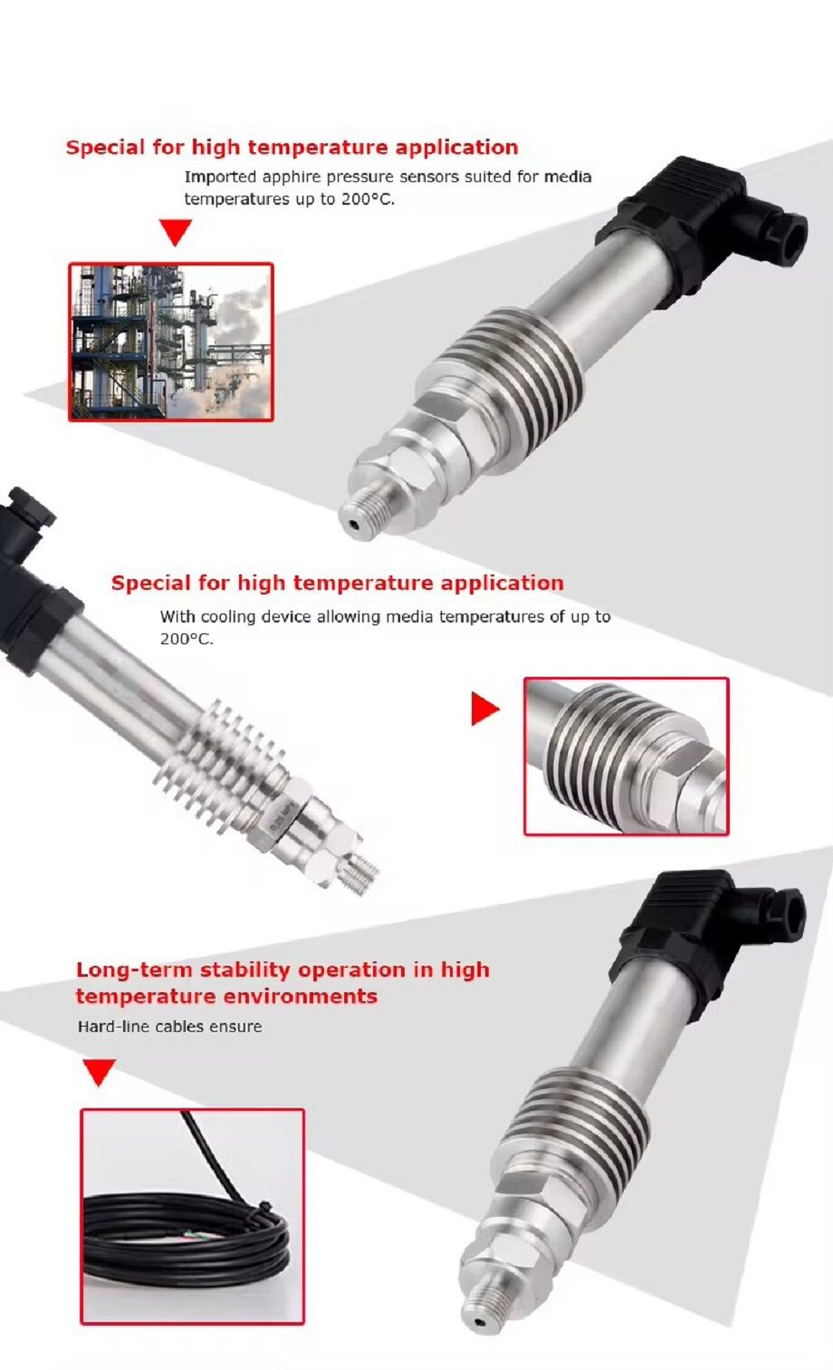 Buy China Wholesale Strongfirst Oem High Temperature Steam Pressure ...