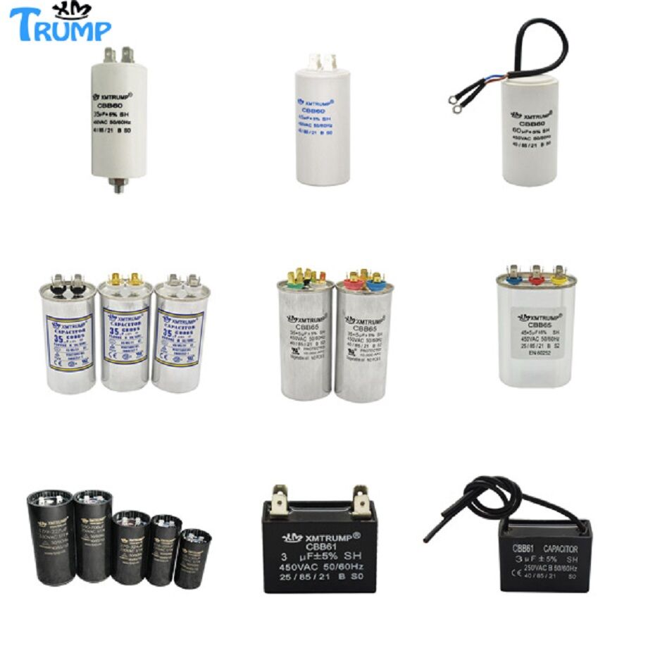 Ac Film Capacitor Aluminum Metalized Film With Oil Ac Motor Run ...