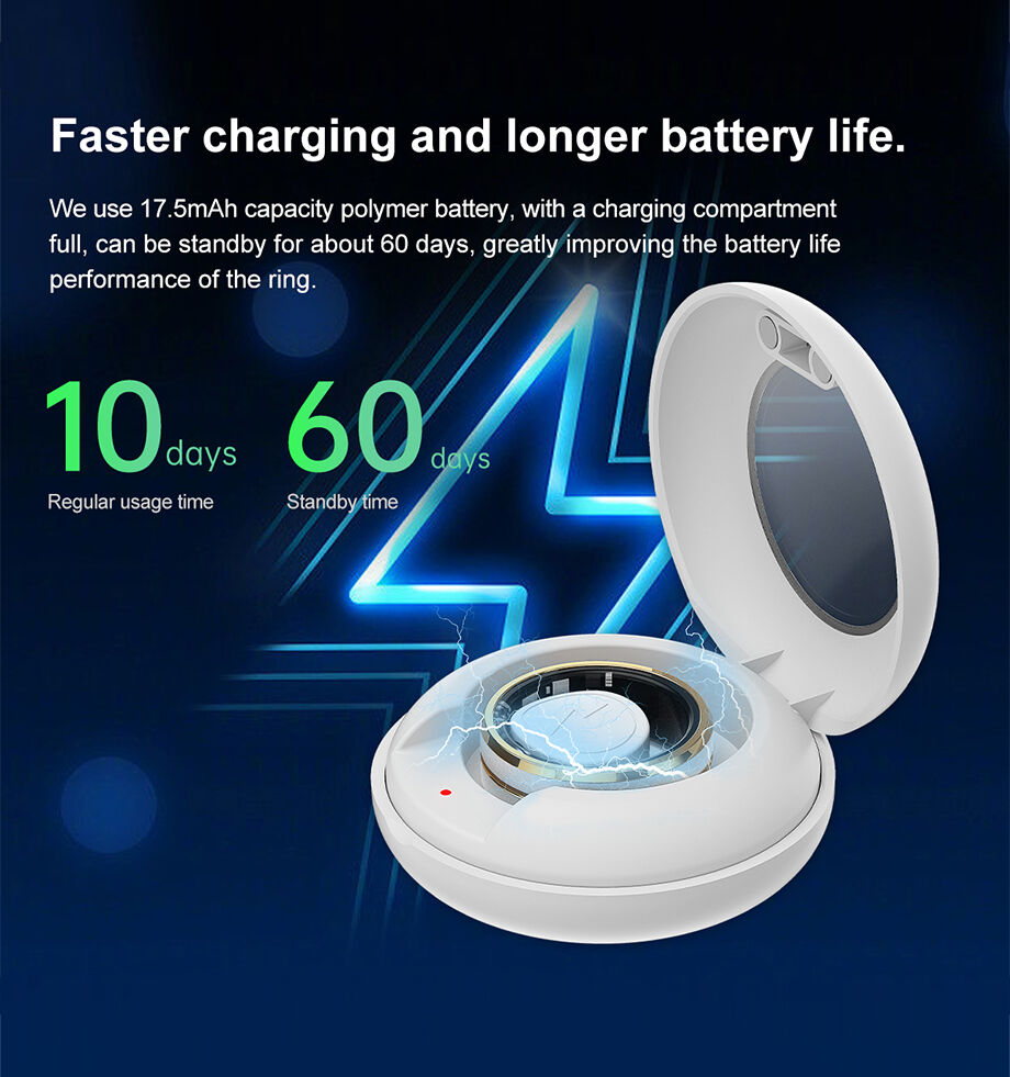 Fashion Smart Ring N02 5atm Waterproof Women Sleeping Monitor Health ...