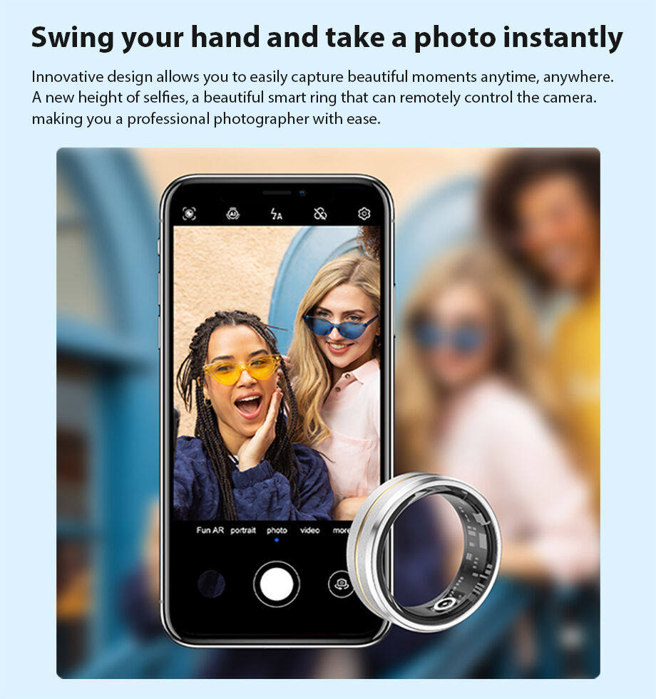 Fashion Smart Ring N02 5atm Waterproof Women Sleeping Monitor Health ...