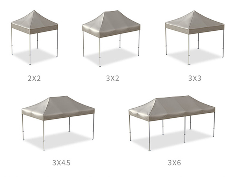Ai-mich Trade Show Tent 3x3 Pop Up Canopy Trade Show Tent Round Canopy ...