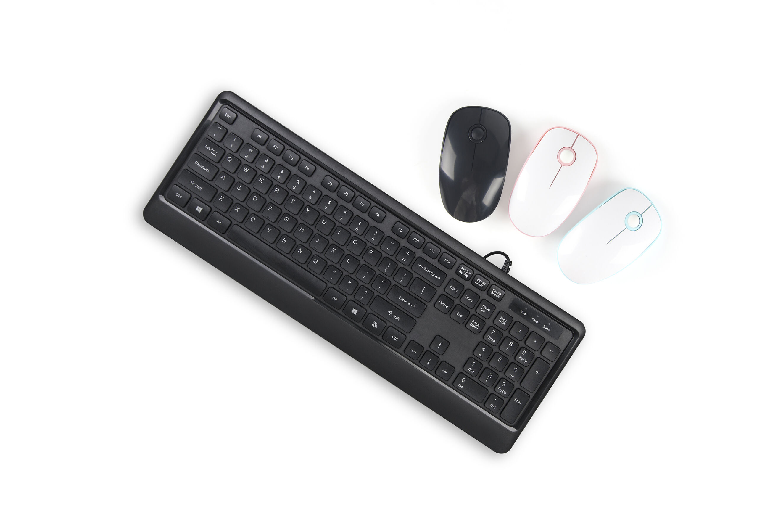 Best Economic Office Keyboard And Mice Wired Keyboard Mouse Combo Set - China Wholesale Keyboard ...