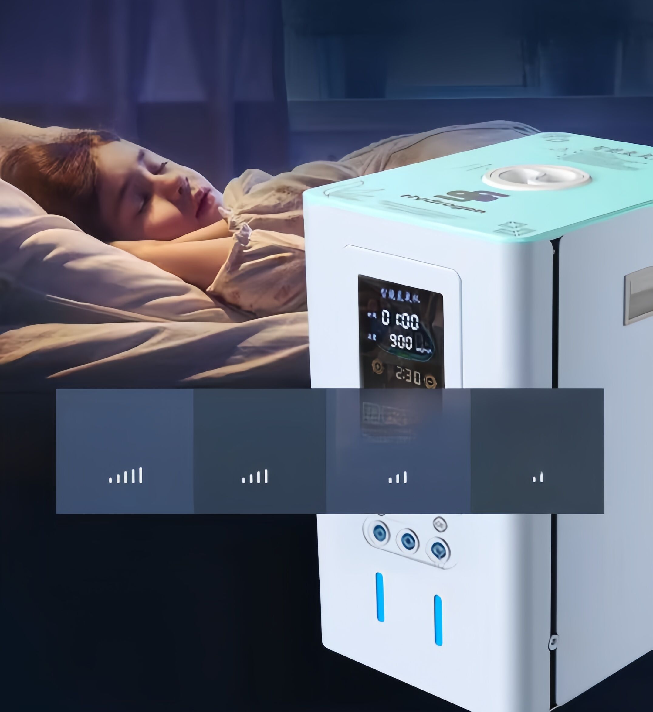 New 1800ml Hydrogen-oxygen All-in-one Electrolysis Water Ionizer ...