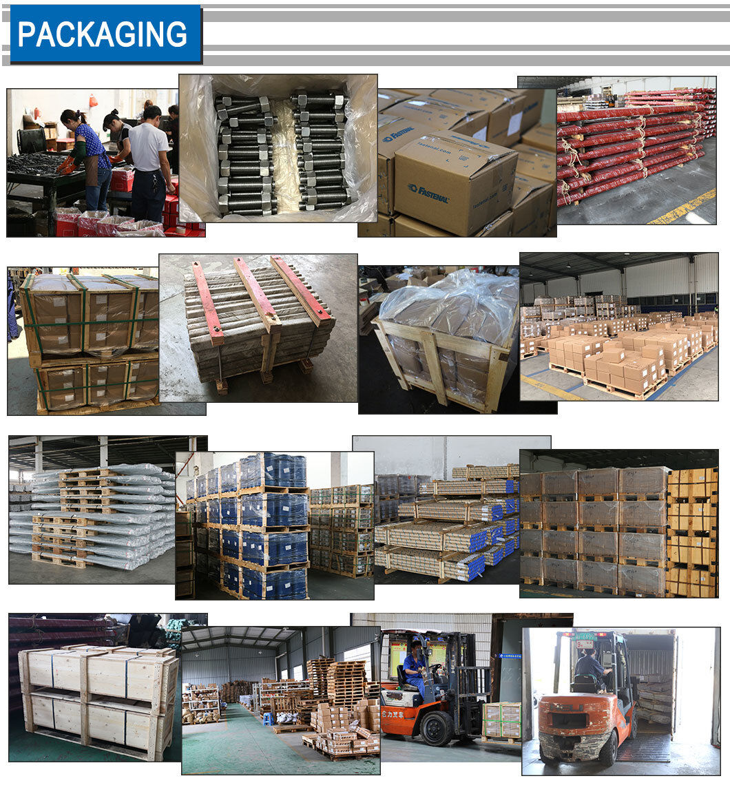 Api 20e-1 A193 B7 B16 A320 L7 L7m 2" 2 1/2" 3" 4" Stud Bolts, Stud Bolt ...