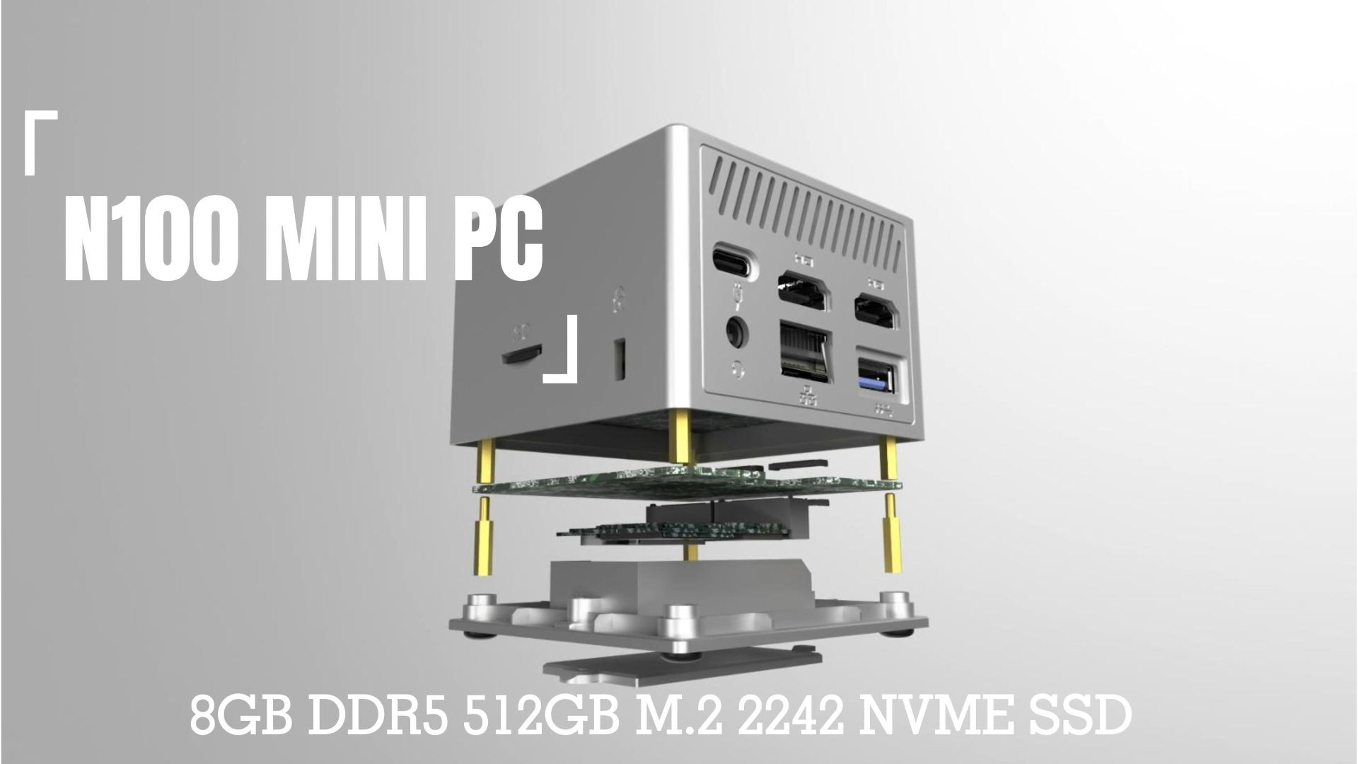 Minimum Mini Pc Ac8-m Alder Lake-n N100 1x Sodimm Lpddr5 8gb Max ...