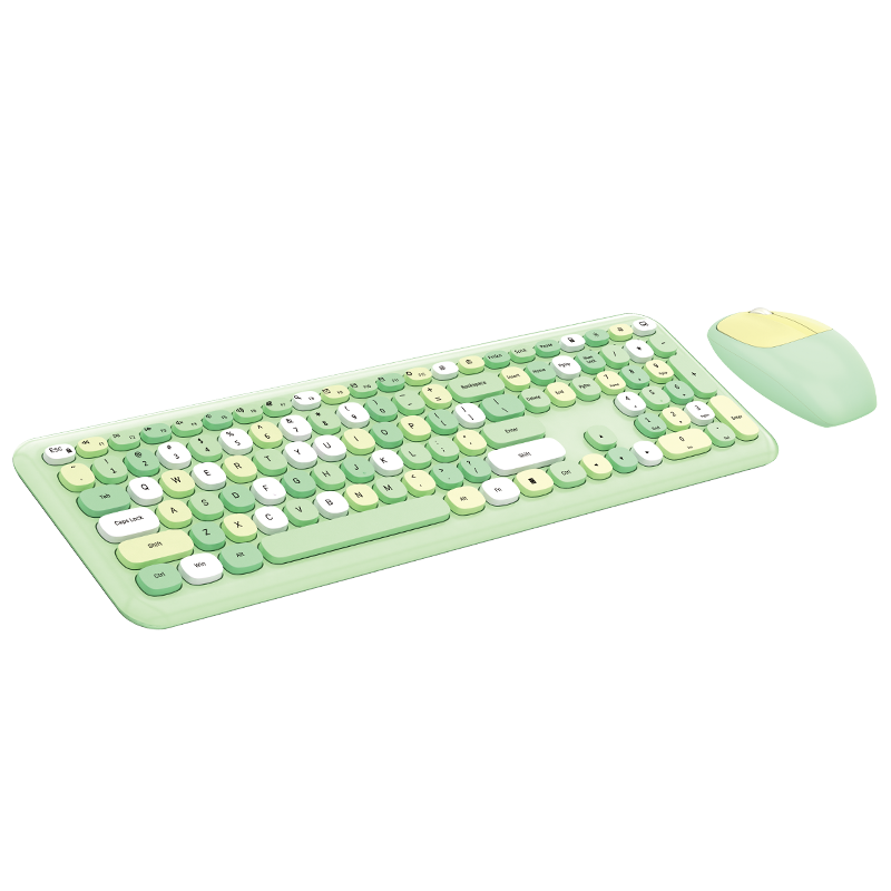 Buy China Wholesale Fresh Green Mofii Smk-666395ag Wireless Keyboard ...